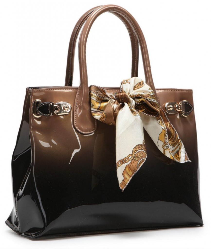 Scarleton Patent Satchel H1167 - Visuall.co